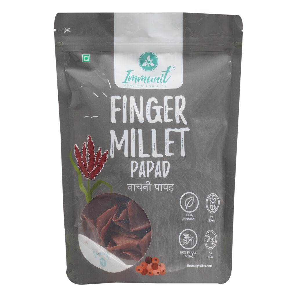 Ragi (Finger Millet) Papad – Immunit
