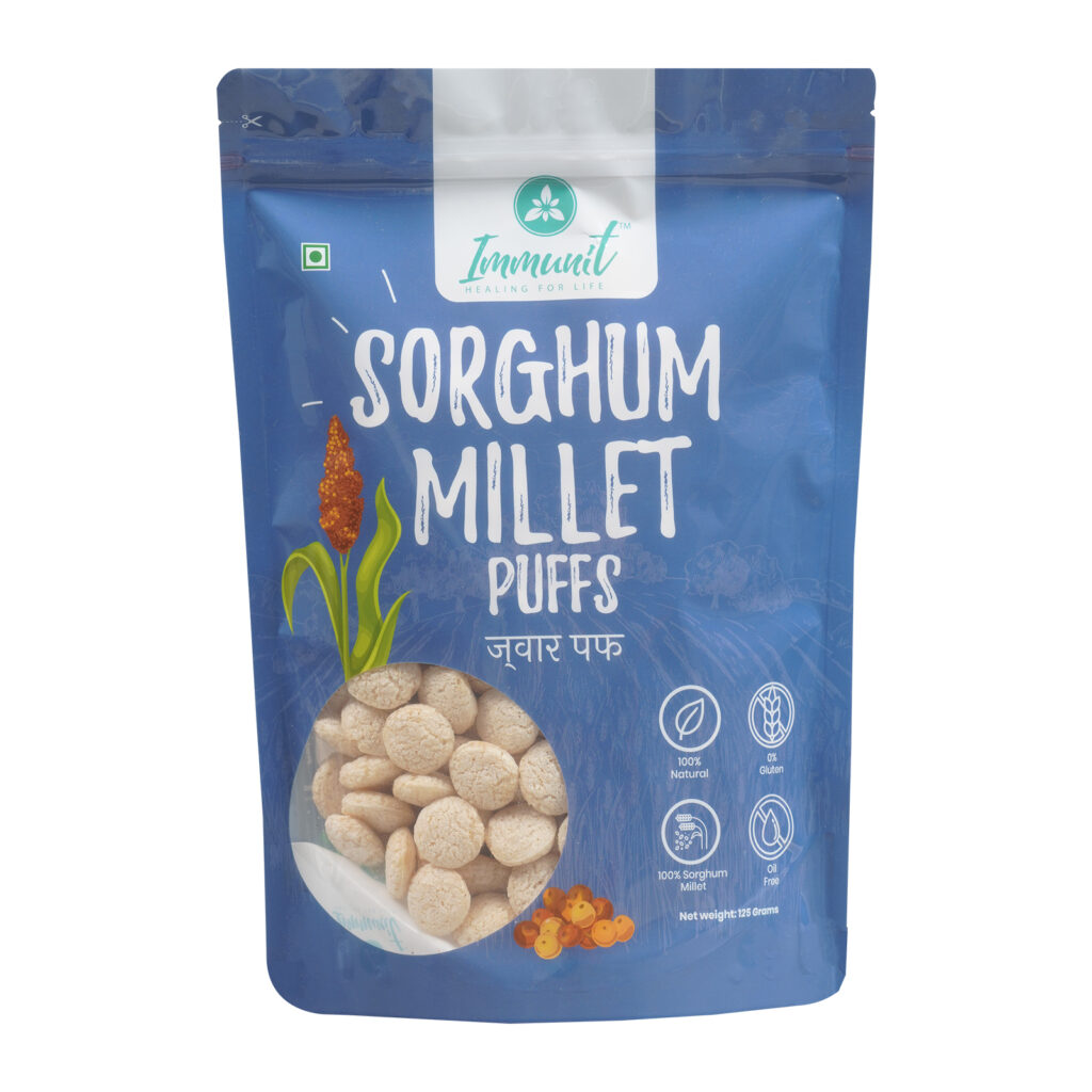 Jowar (Sorghum Millet) Puffs – Immunit